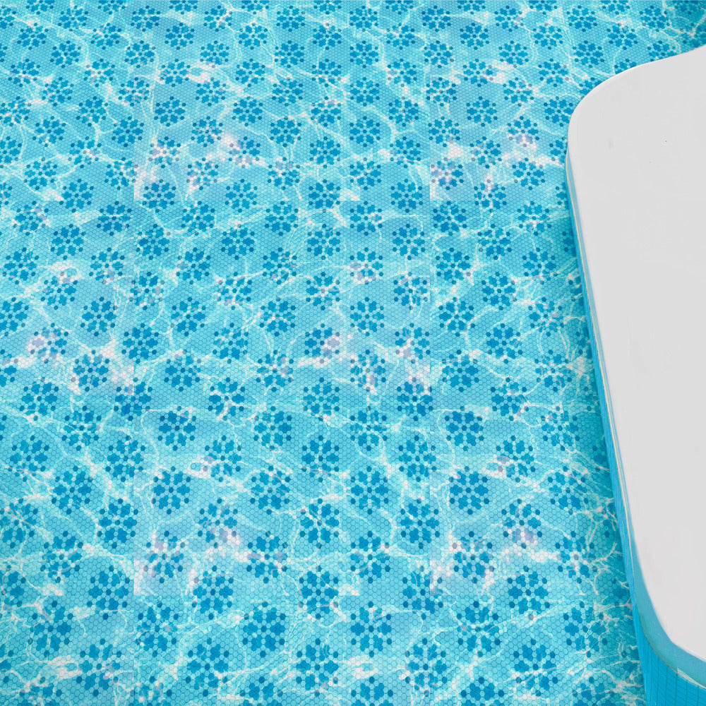 Bayeux Coastal 10-3/8x13-1/2 Glass Matte Mosaic Tile Sample – Tilezz