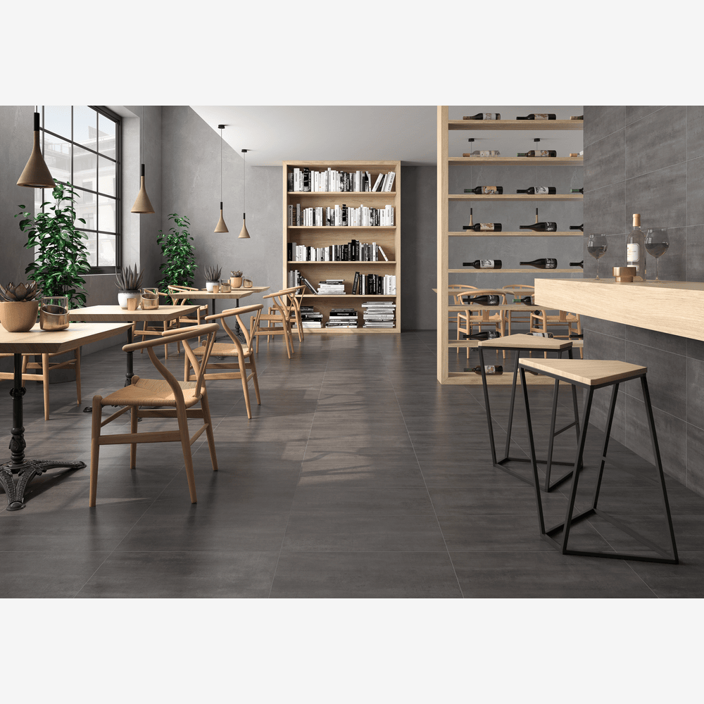 Strato Antracita 24x48 R Porcelain Tile – Tilezz
