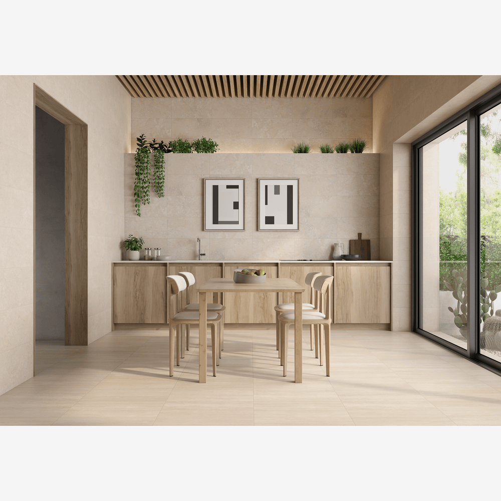 Verve Fiorito Beige 24x48 R Porcelain Tile Sample – Tilezz