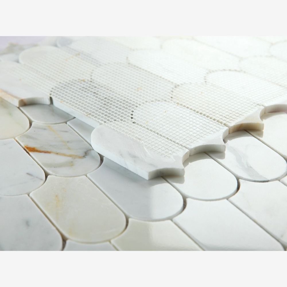 Rossio Calacatta Gold 10.25x12.5 Marble Tile Polished – Tilezz