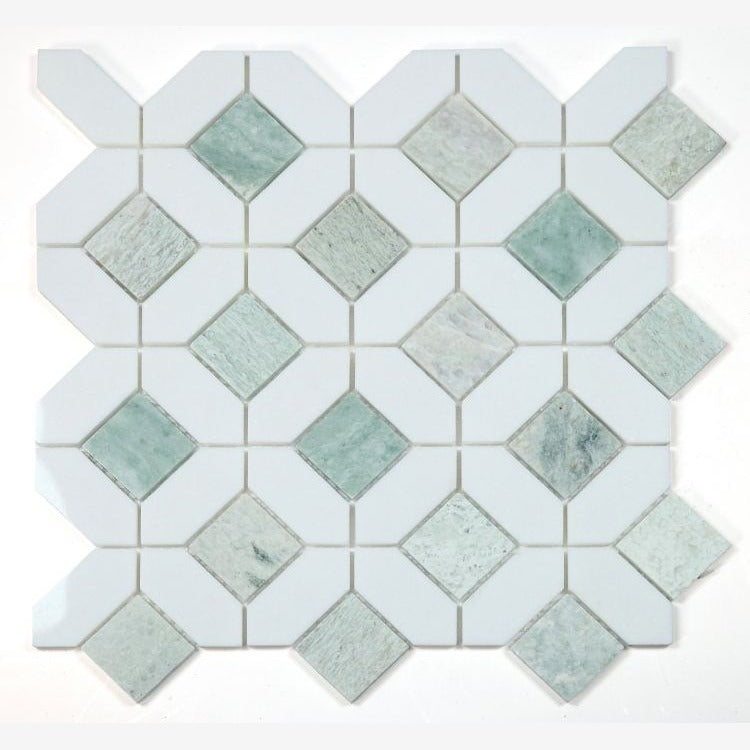 Lennox Green Mosaic – Tilezz