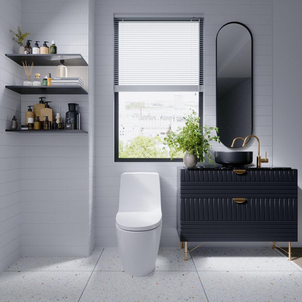 Linea Luxe Snow 4.5x9.1 Mosaic Ceramic Tile Glossy – Tilezz