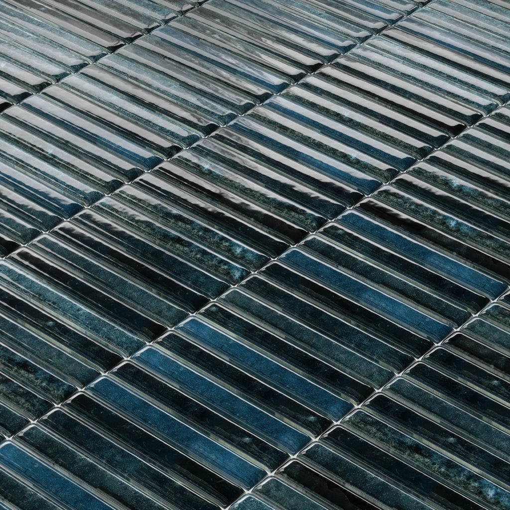 Linea Luxe Ocean 4.5x9.1 Mosaic Ceramic Tile Glossy – Tilezz