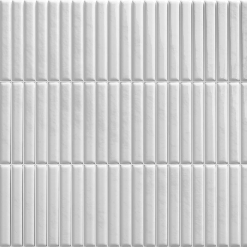 Linea Luxe Snow 4.5x9.1 Mosaic Ceramic Tile Glossy – Tilezz