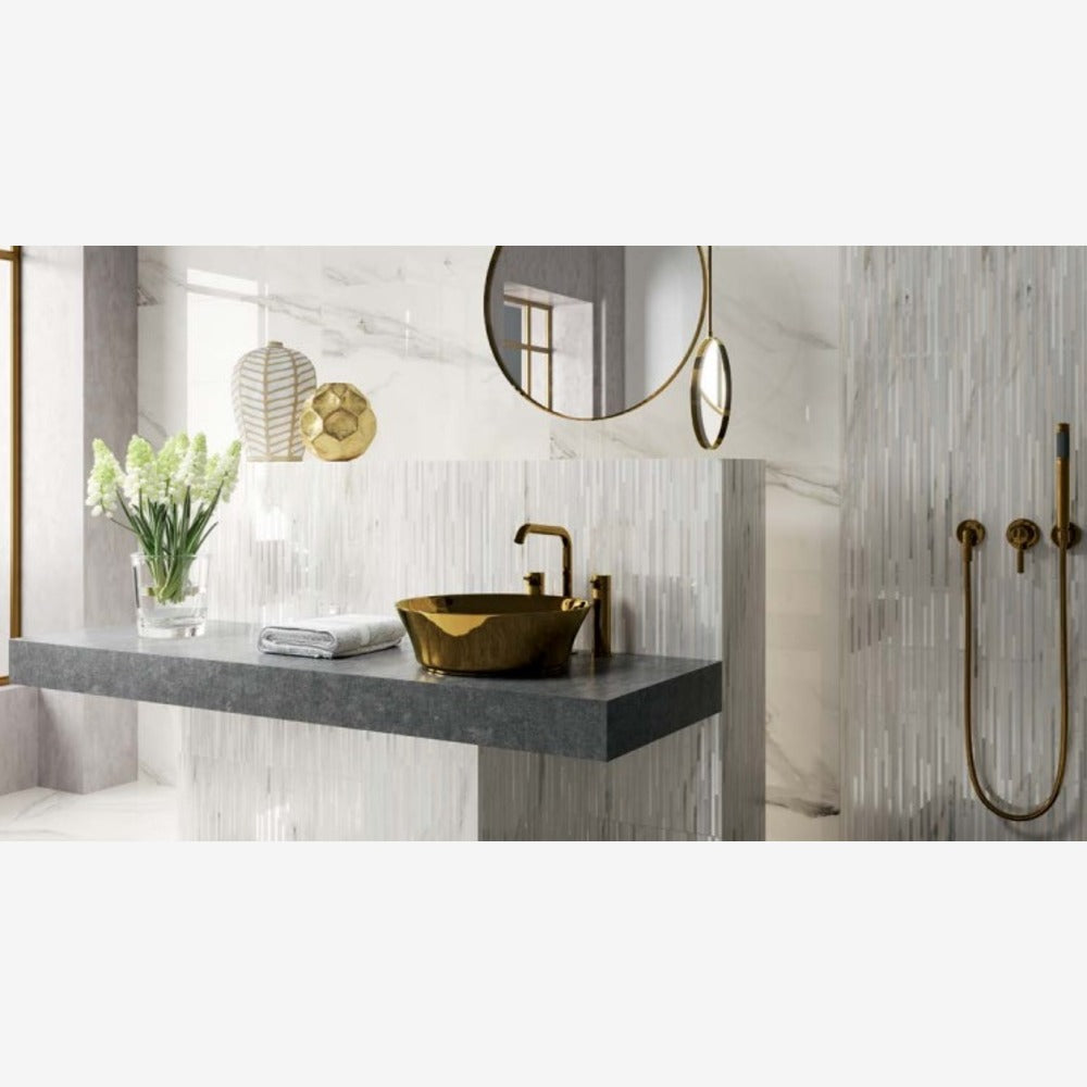 Celeste Carezza Lux 12x36 Matte Porcelain Tile Sample – Tilezz