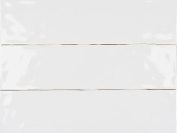 Thebes White Ice 3x12 Ceramic Tile Glossy – Tilezz