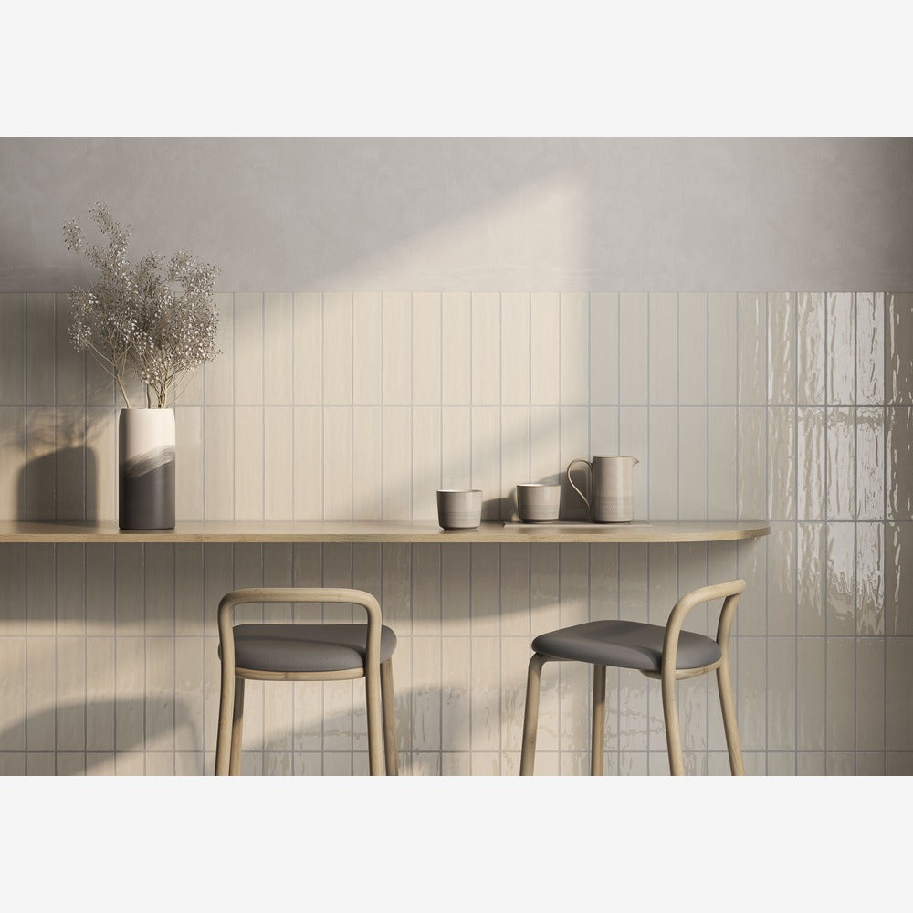 Thebes Beis 3x12 Ceramic Tile Glossy Sample – Tilezz