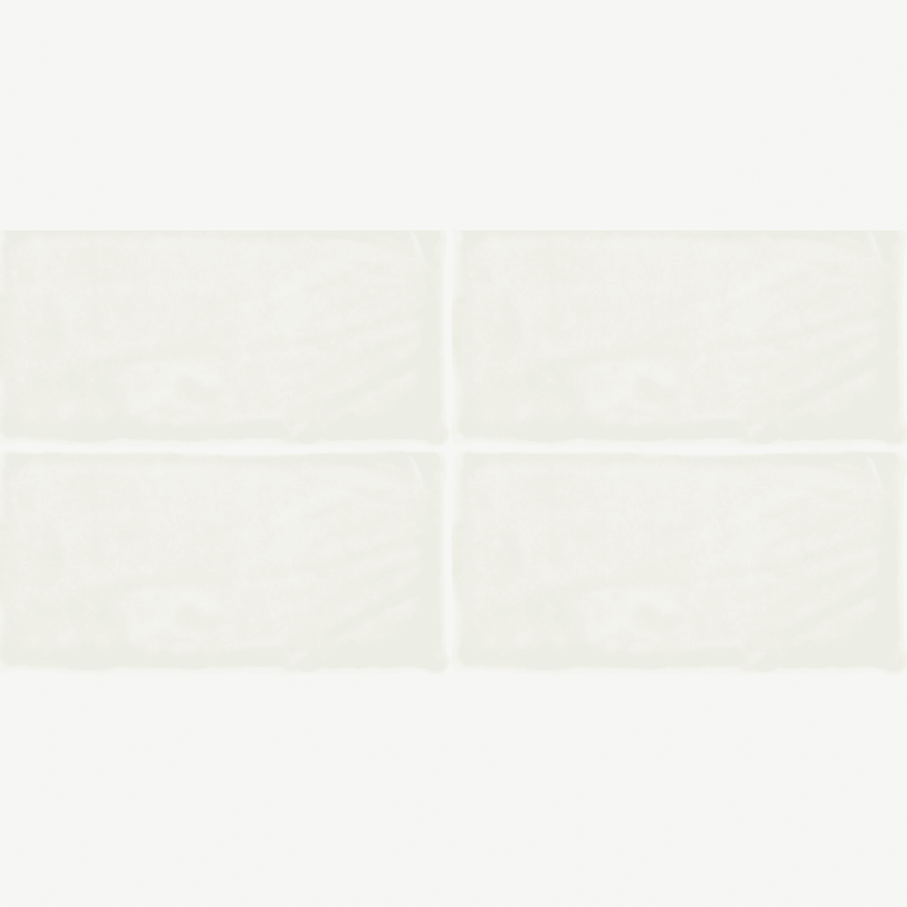 Artoir White 3x5.9 Ceramic Tile Glossy Sample – Tilezz