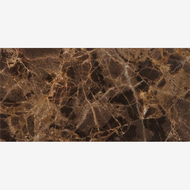 Cocoa Royale 12x24 Polished Marble Field Tile Sample – Tilezz