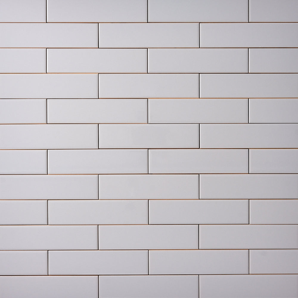 Timeless Soft Gray 2x8 Ceramic Tile Glossy Sample – Tilezz