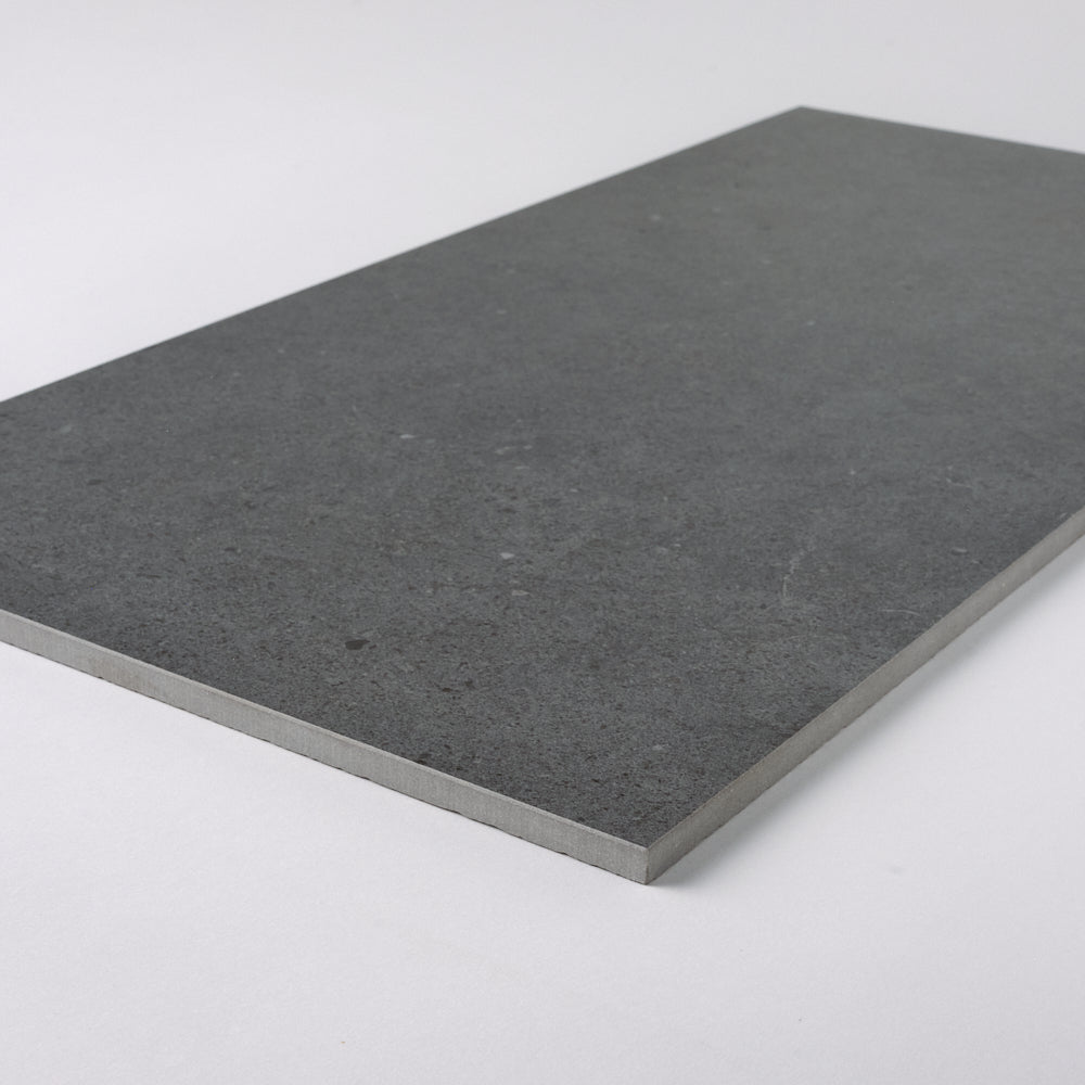 Salamanca Black 12x24 Basalt Look Porcelain Tile – Tilezz