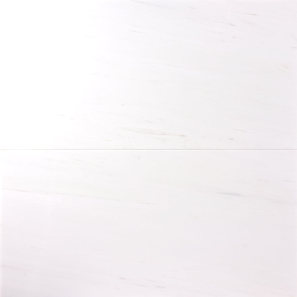 Alpine Snow Marble 18x36 Polished/Honed Marble Tile Sample – Tilezz