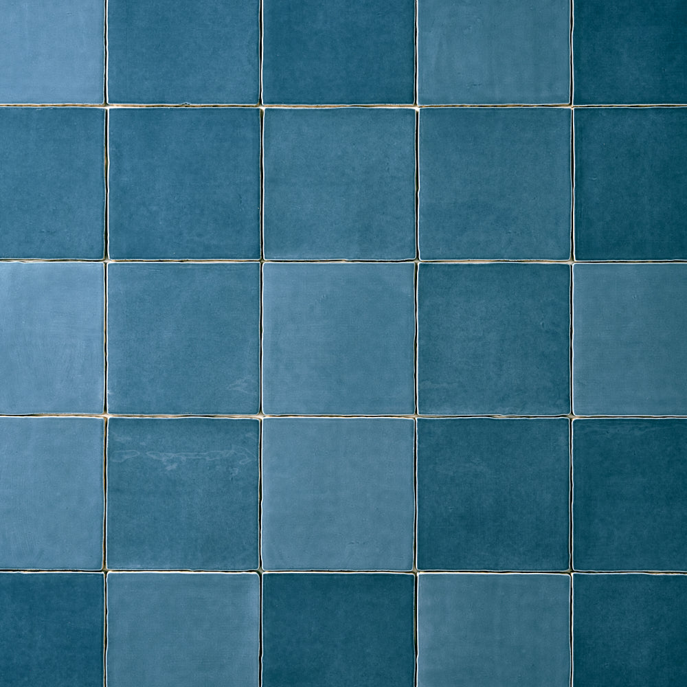 St Lucia Azul 5x5 Ceramic Tile Glossy – Tilezz